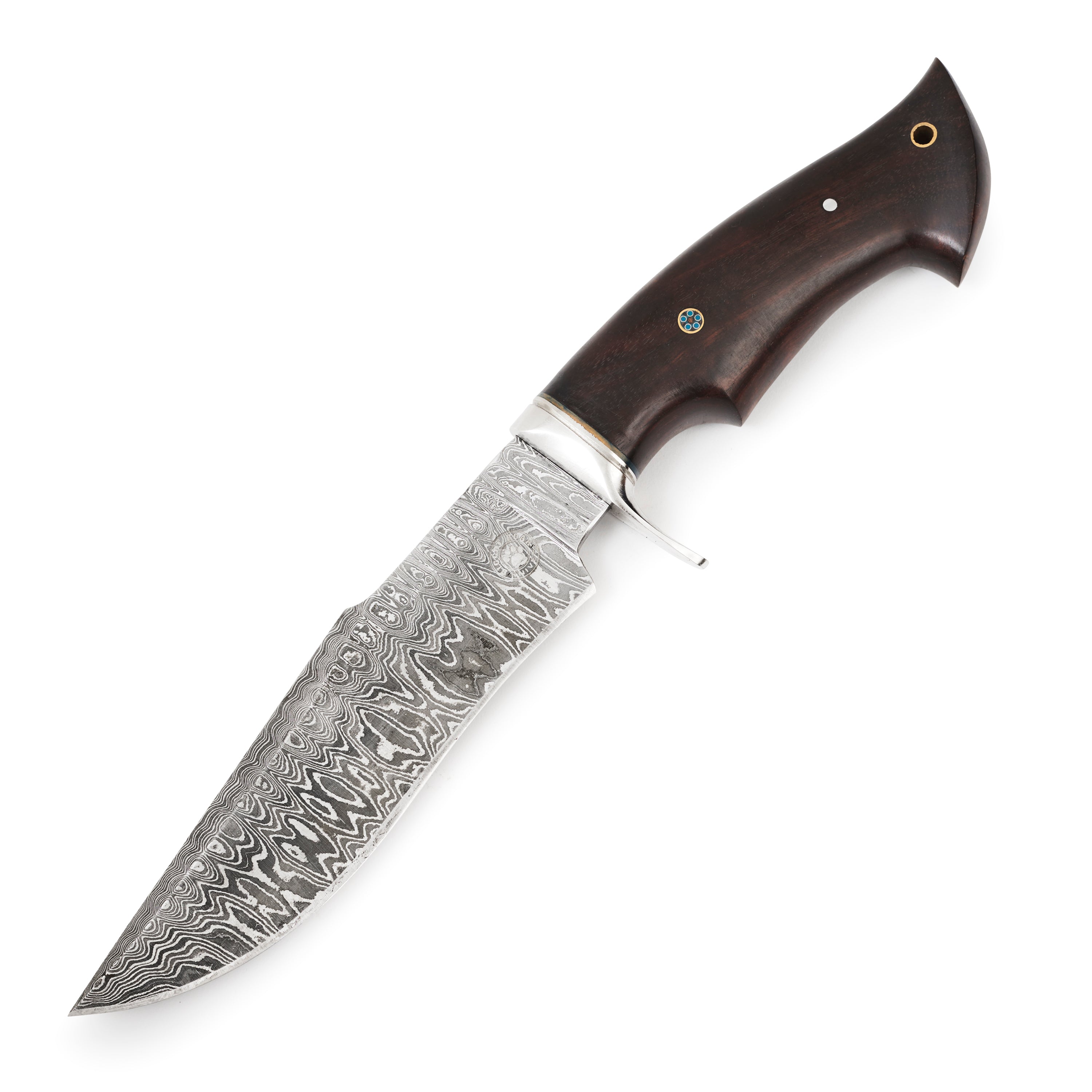Leopard Hunter Damascus Knife – Bigcat Knife